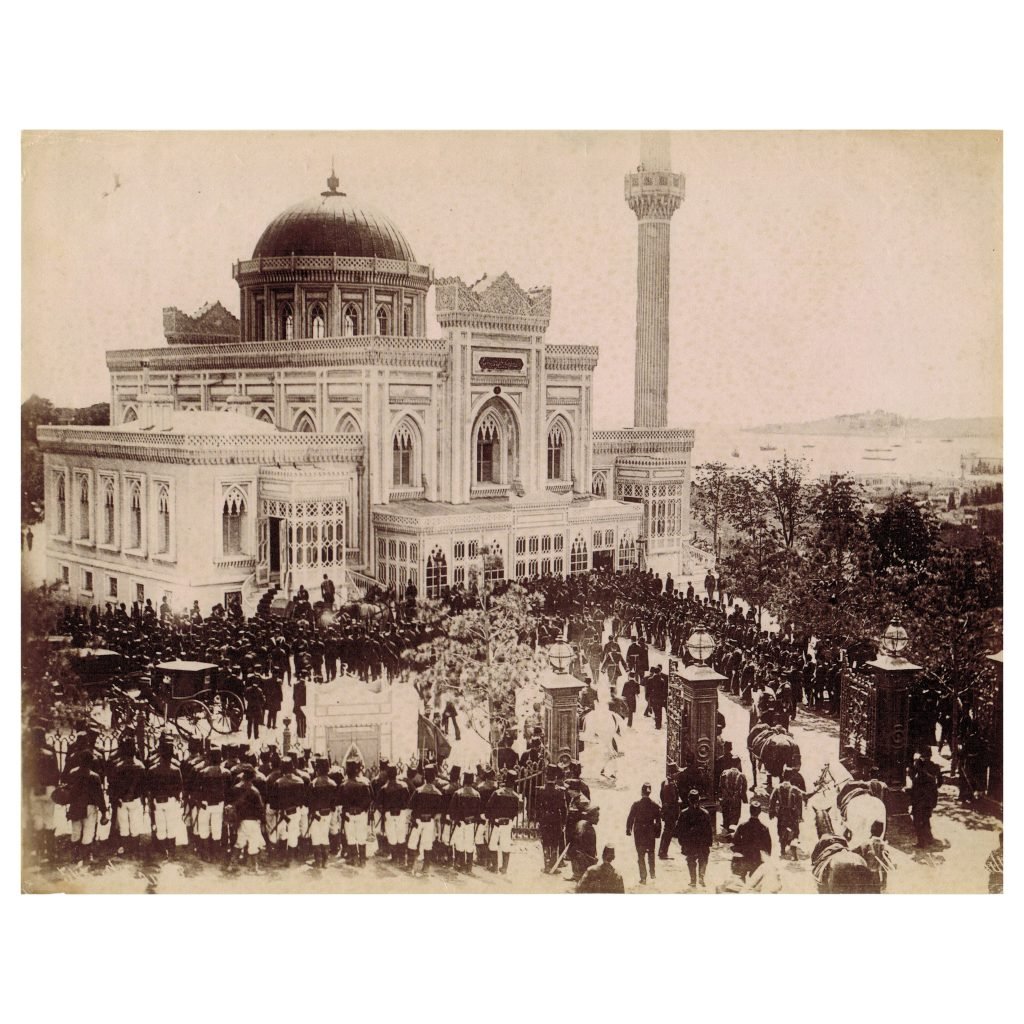 Sebah Joaillier 'Hamidiye Camii Cuma Selamlığı' Fotoğraf 27x21 | Türel Art